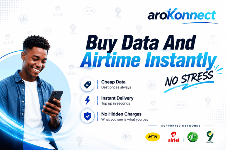 Arokonnect - Home Of Cheap, Instant Airtime And Data Plan For All ...